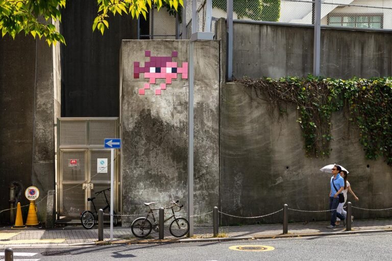 Street Art globalisé : Invader un artiste sans frontières - L'Officiel ...